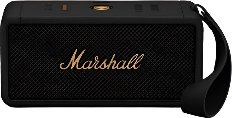 Колонка Marshall MIDDLETON Black and brass - Покупайте в официальном ...